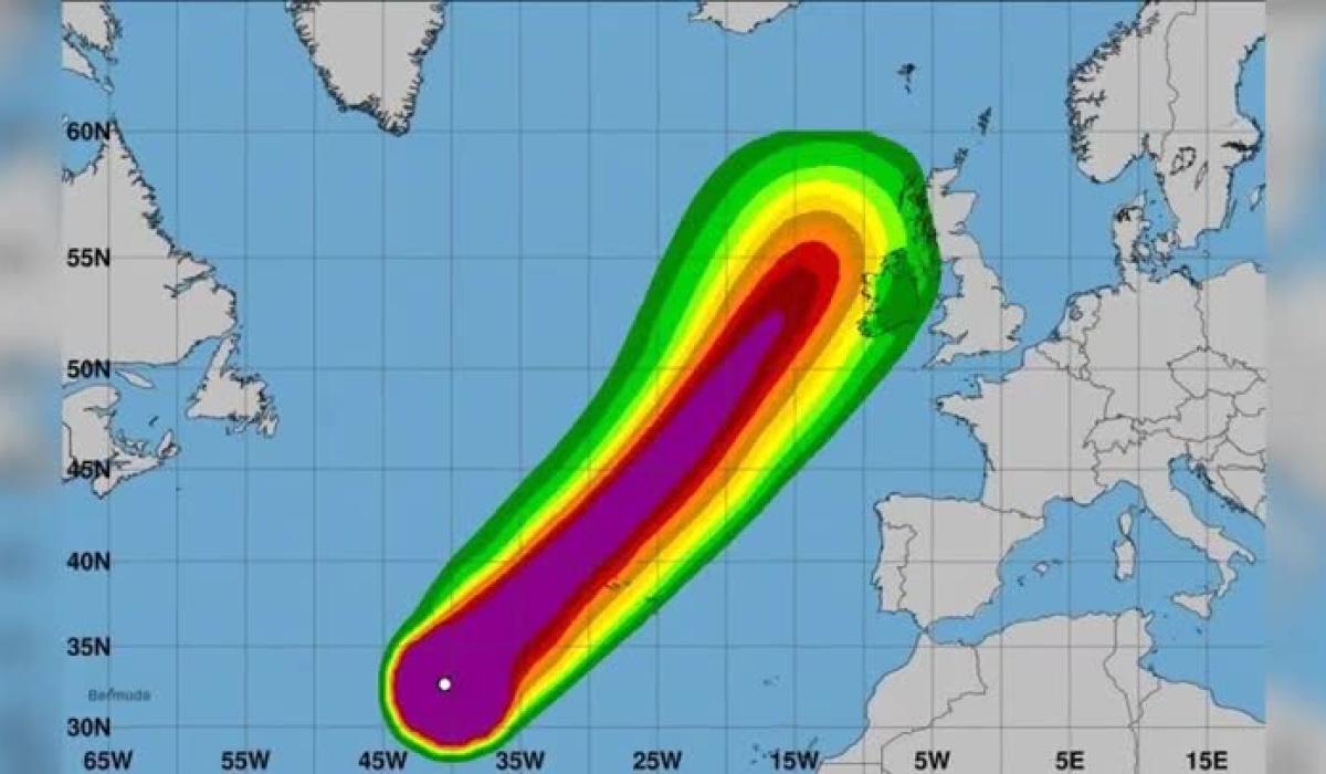 VIDEO: Latest forecast track of Hurricane Lorenzo from US National ...