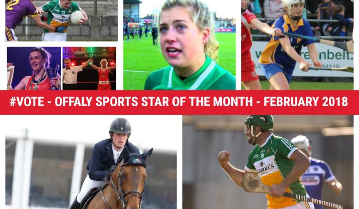 And the winner of the Guy Clothing/Offaly Express Offaly Sports Star of ...
