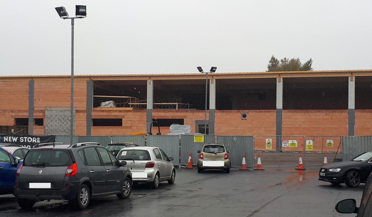 New Offaly supermarket taking shape - Offaly Live