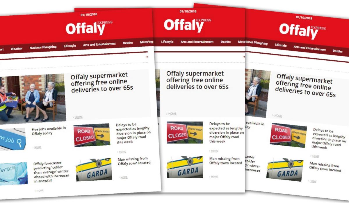Offaly Express website sets new record generating close to 850,000 page ...