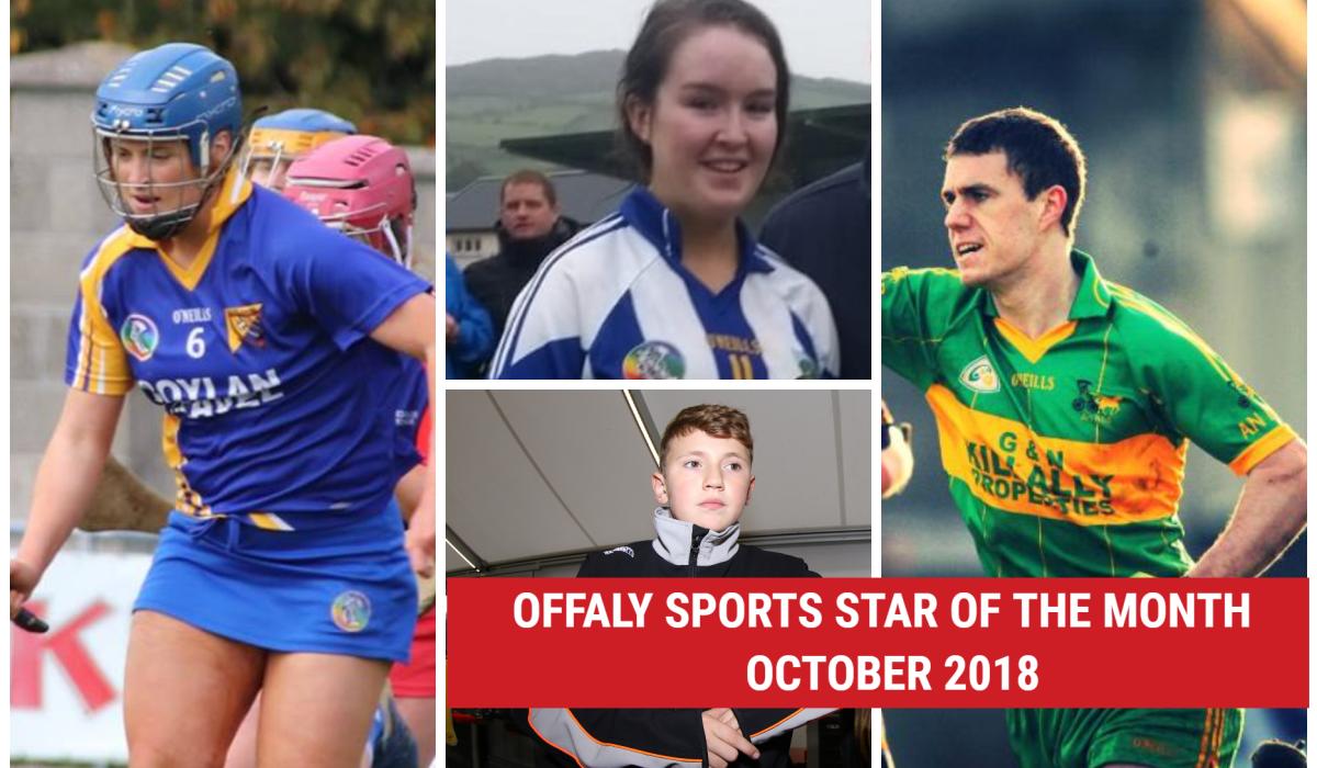REVEALED: The winner of the Offaly Sports Star of the Month for October ...