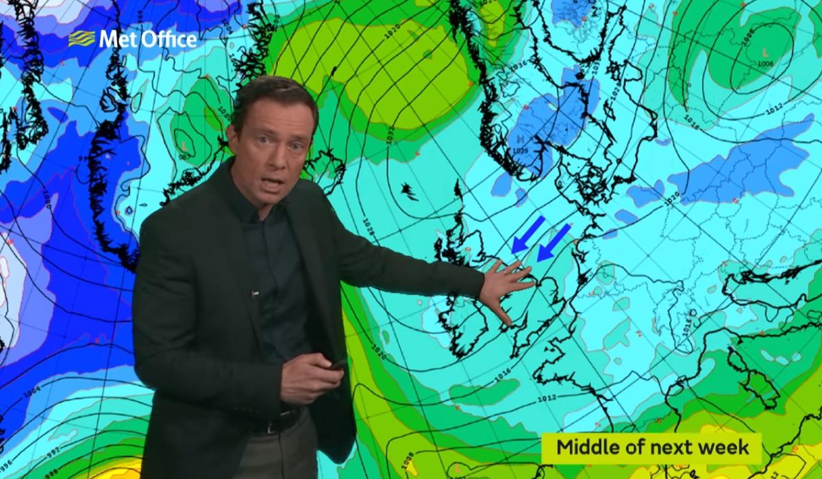 Cold snap on the way - Met Éireann's weather forecasting partner ...