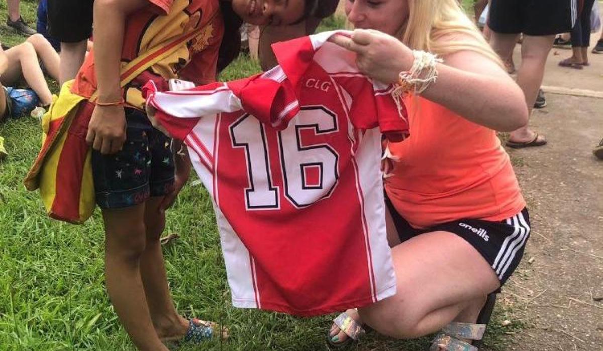 PICTURES: Donated Edenderry GAA jerseys delivered to children in Laos ...