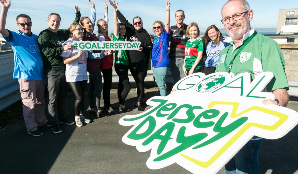 Offaly people urged to tog out for GOAL Jersey Day - Offaly Live