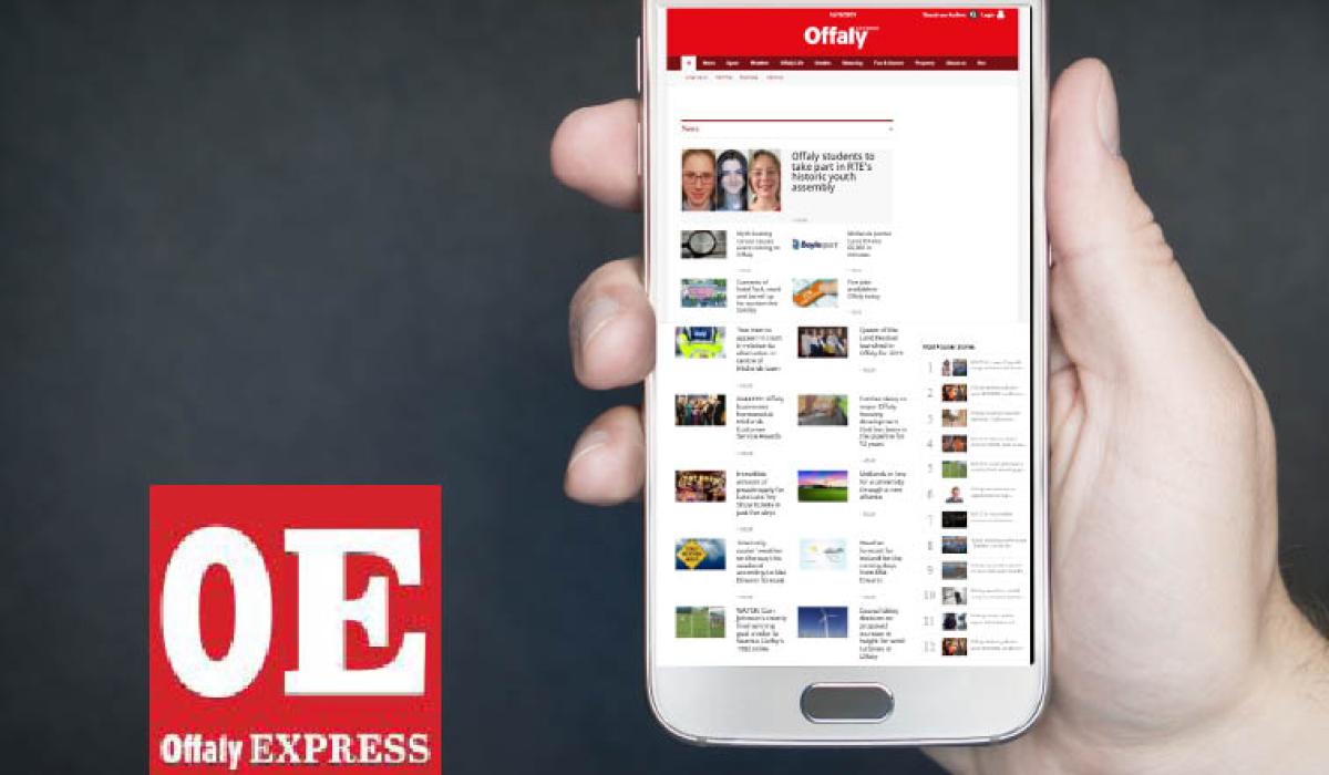 Offaly Express website smashes through 10 million page views already in ...