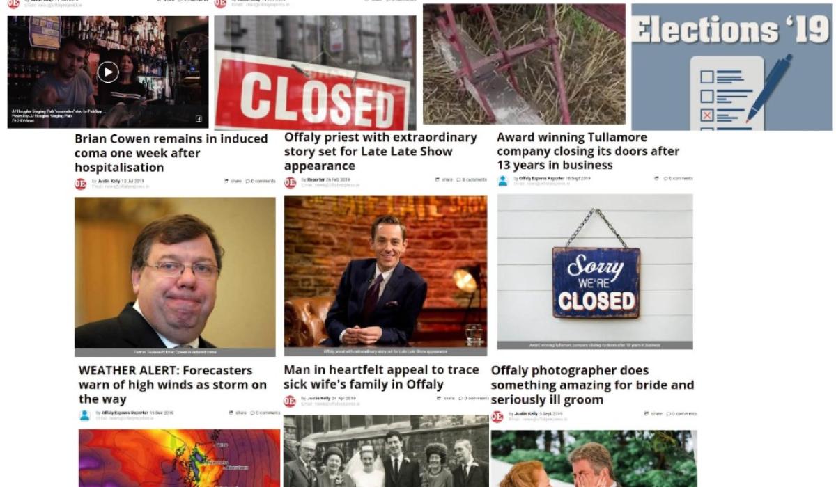 REVEALED: The Top 10 stories that made the news in Offaly in 2019 ...