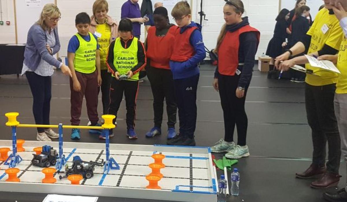 Robot wars? Incredible student robotics competition in Offaly this week ...