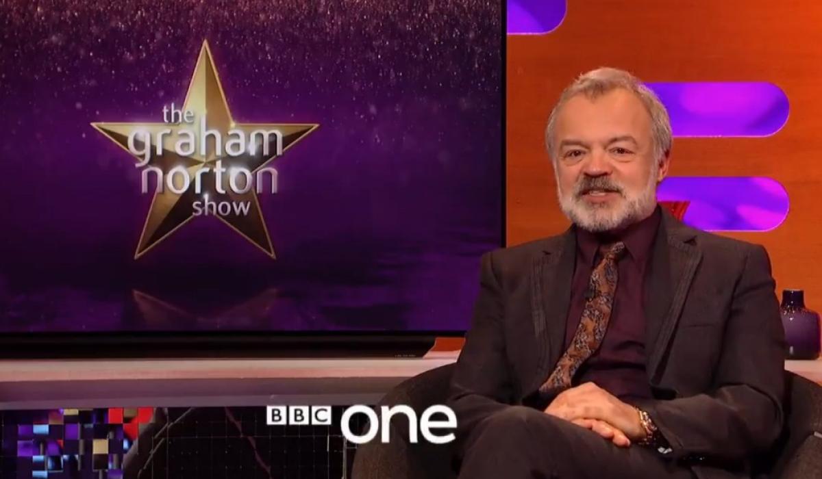 WATCH: Who are the guests for tonight's Graham Norton Show? - Offaly Live