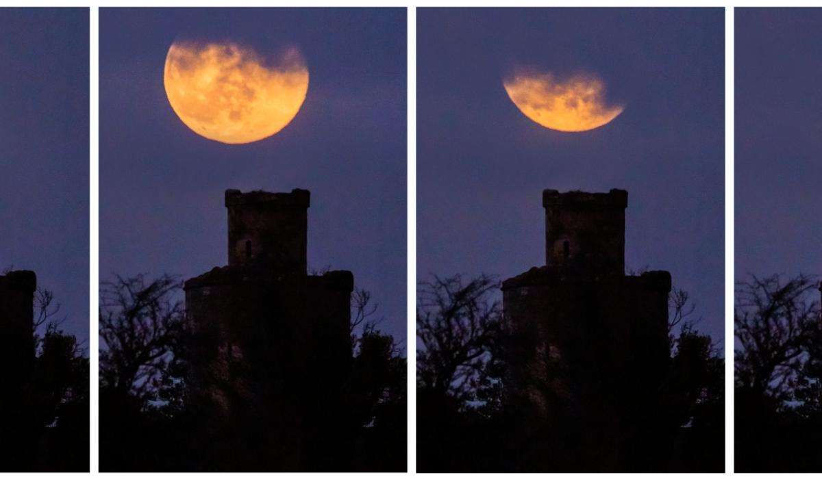 Offaly photographer captures stunning images of full moon - Offaly Live
