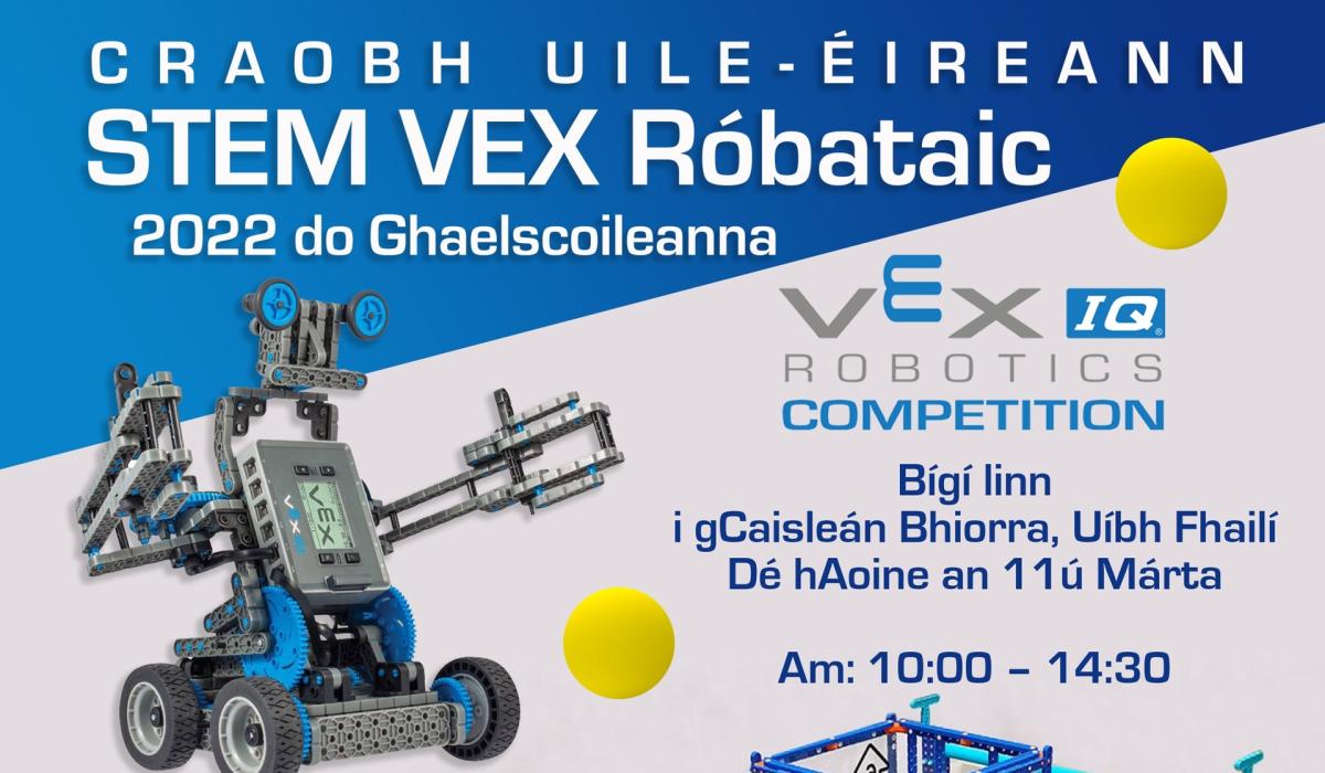 Offaly County Council to host Stem Vex Robotics All-Ireland champions ...