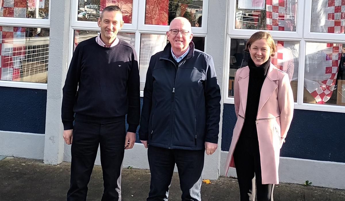 Deputy Charlie Flanagan pays visit to national school in Offaly ...