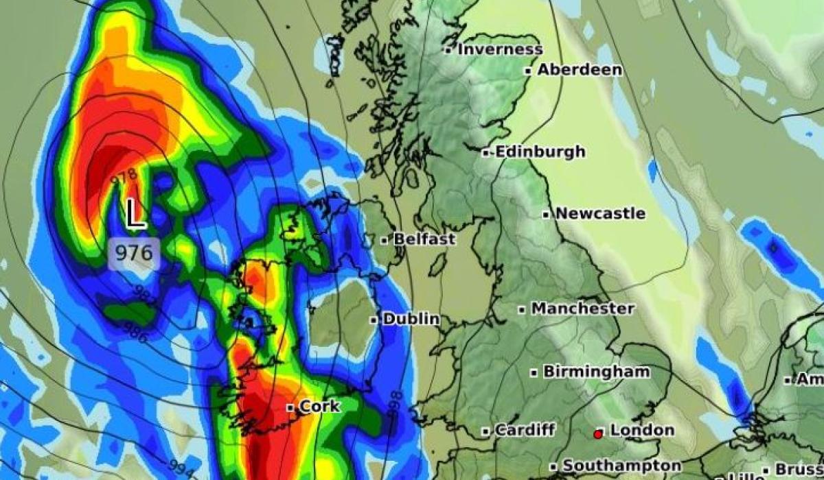 Ireland set for another wet and windy week as Met Eireann forecast ...