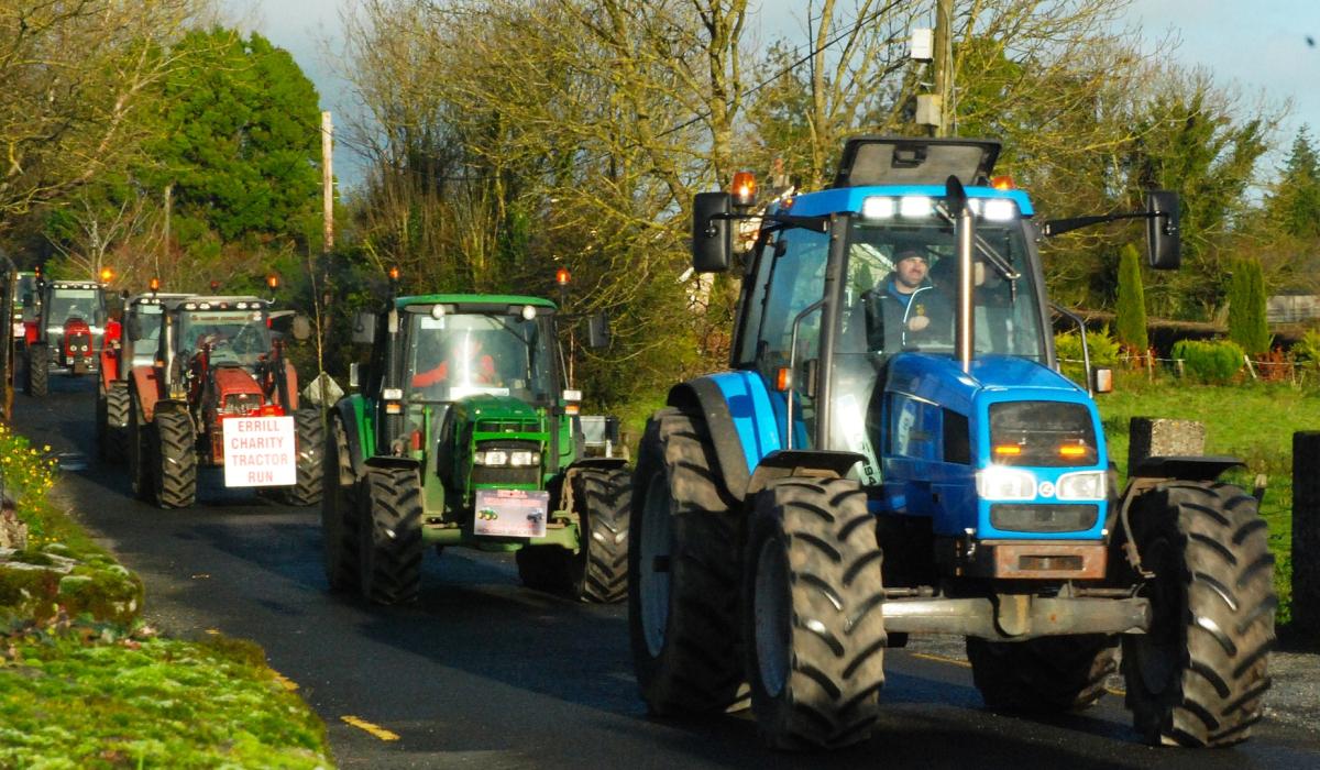 PICTURES: Knock Tractor Run raises money for charity - Offaly Live