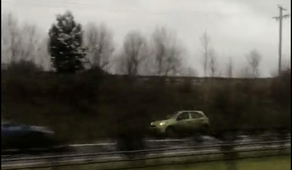 WATCH: Shocking footage shows suspected stolen car driving wrong way on ...
