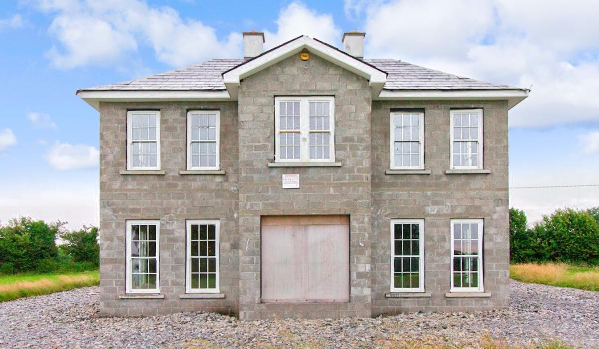 PROPERTY: Unfinished house in Offaly on large site up for auction for ...