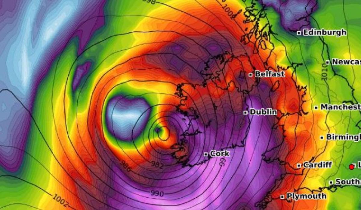 ALERT: Intense rain and strong winds forecast as Storm Agnes set to hit ...