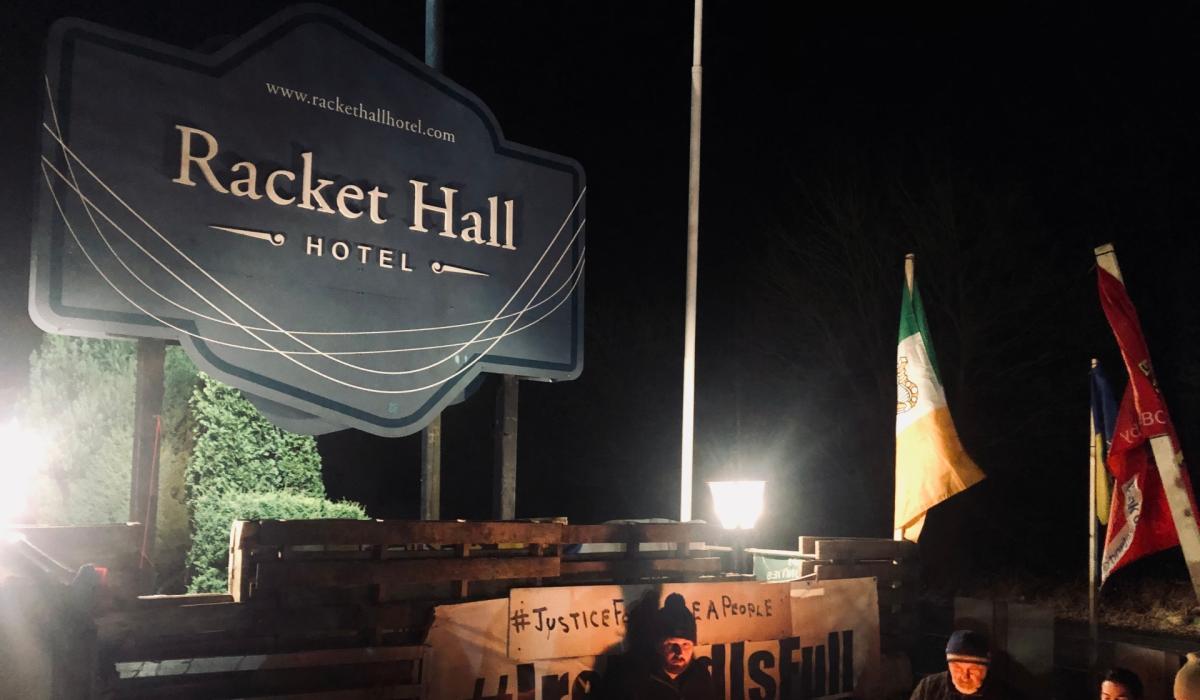 Roscrea's Racket Hall protestors plan their path forward - Offaly Live