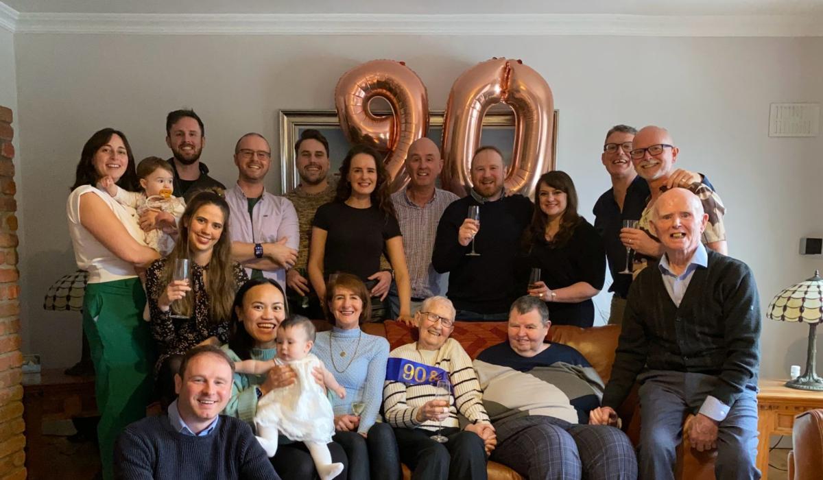 Offaly lady May celebrates her birthday surrounded by her family ...