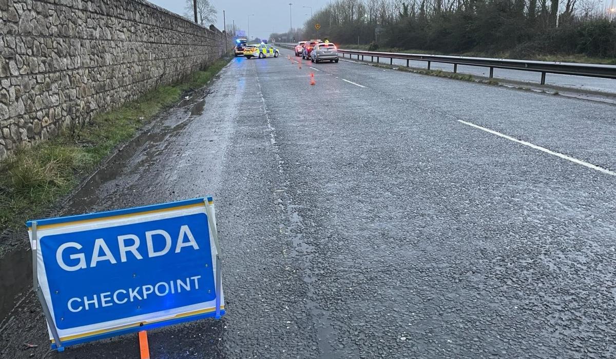 Driver arrested after fleeing Kildare garda checkpoint on the wrong side of the road - Offaly Live