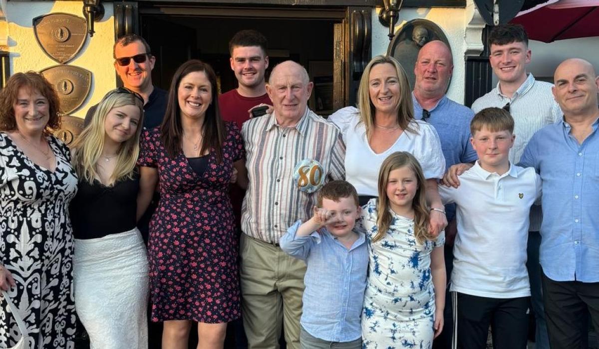 Offaly football hero celebrates 80th birthday in style - Offaly Live