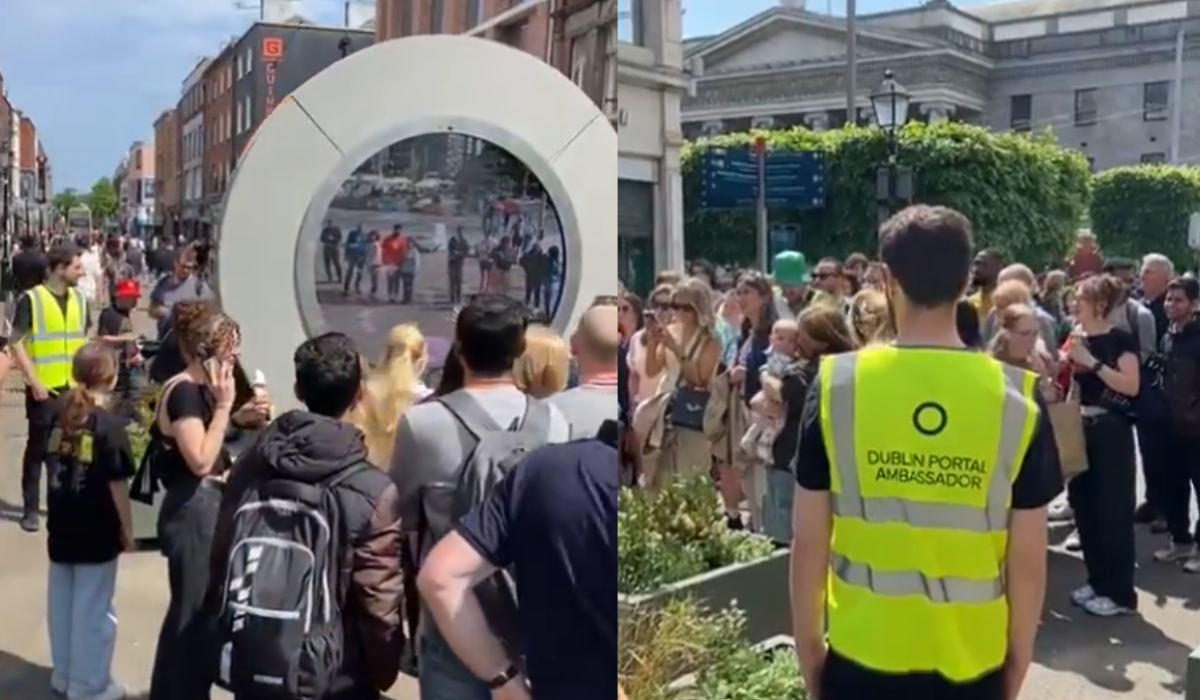 WATCH: Dublin 'portal' to New York opens again with set hours and ...