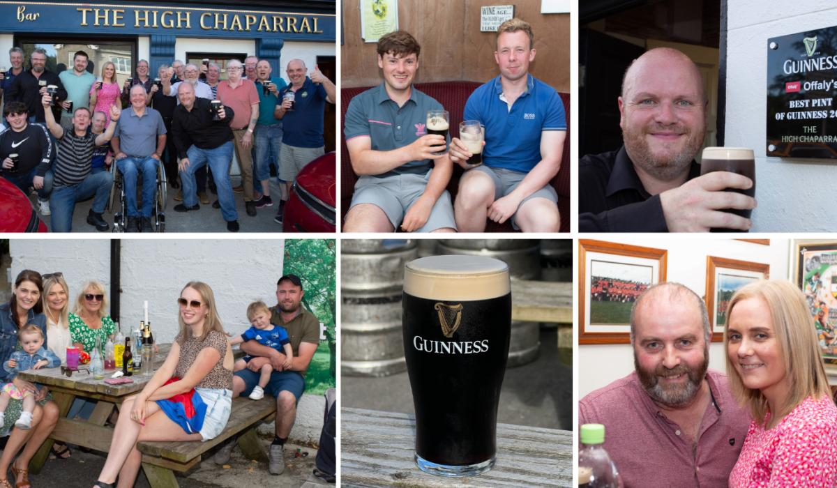 BIG PICTURE SPECIAL: Offaly pub with Best Pint of Guinness holds big ...