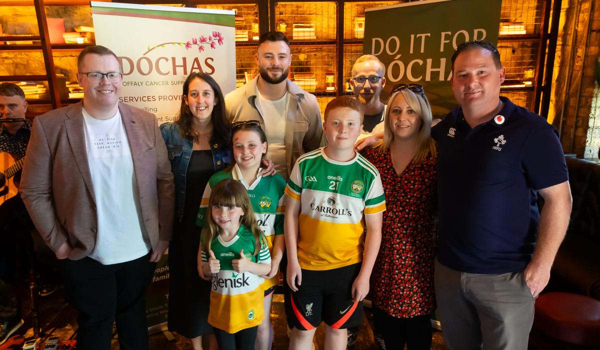 PICTURE SPECIAL: Ireland and Leinster rugby star in Tullamore to launch ...