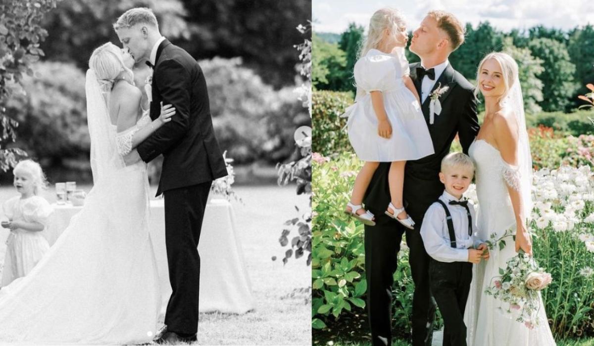 Irish International Rugby player ties the knot in glamourous wedding ...