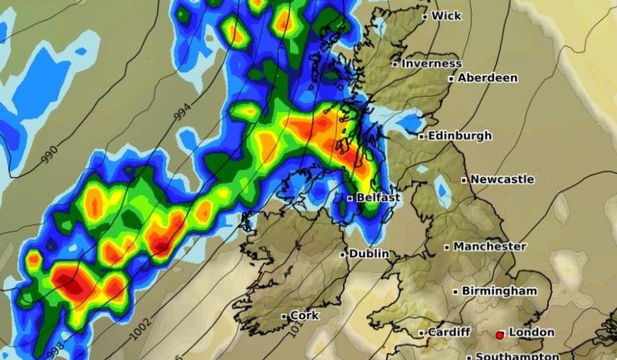 ALERT: Met Eireann issues warning as 'impactful weather' and moisture ...