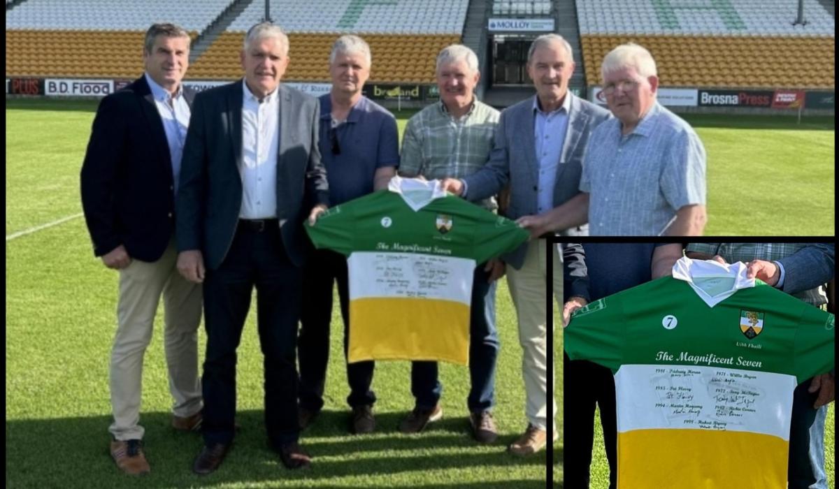 This truly unique and 'magnificent' Offaly jersey could be yours ...