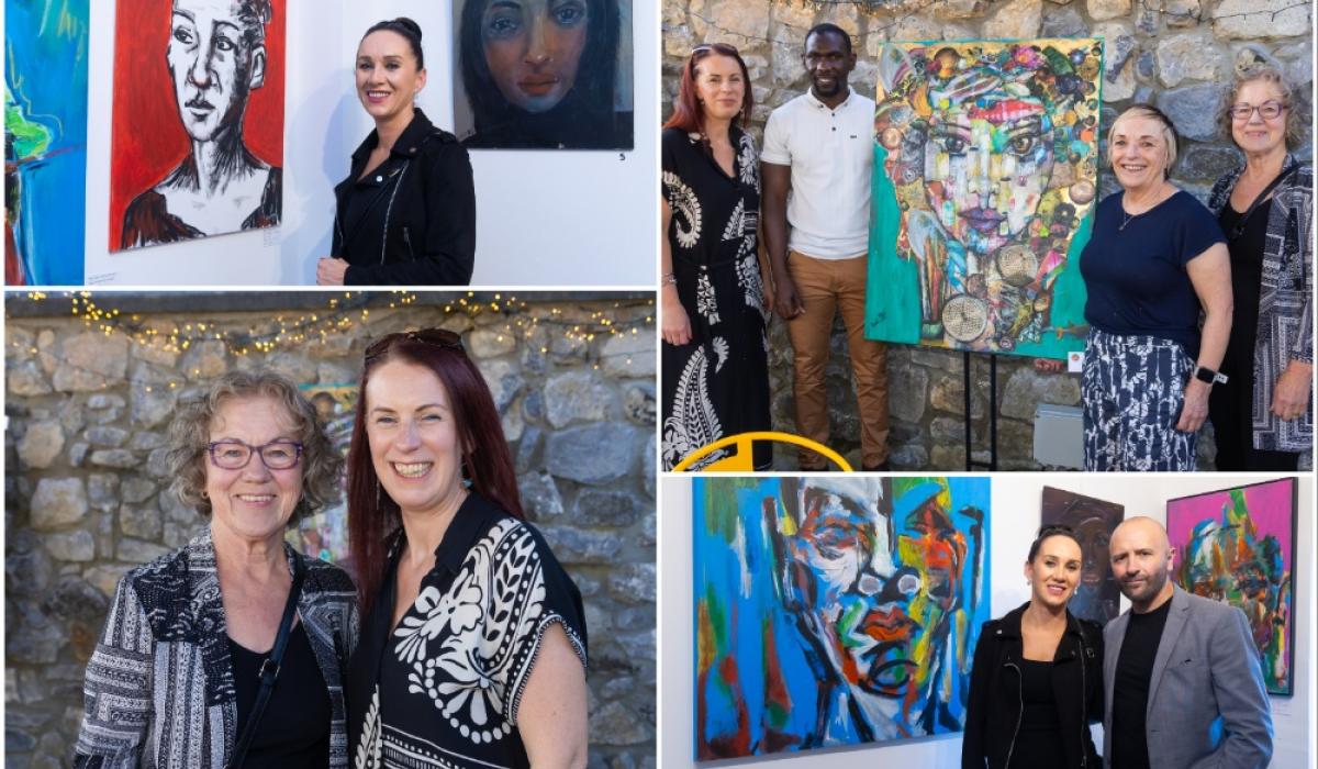 PICTURES: 'Female Gaze' art exhibition launched by artists in Tullamore ...