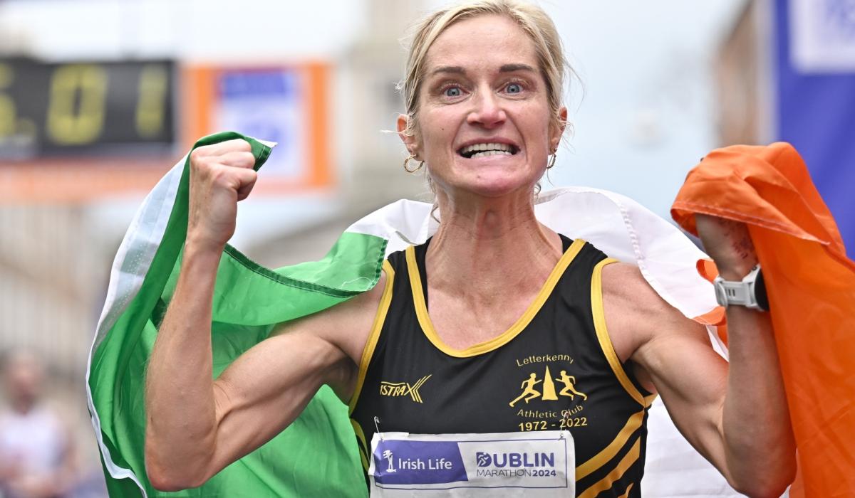 Emotion and glory as Offaly woman retains national marathon title in ...