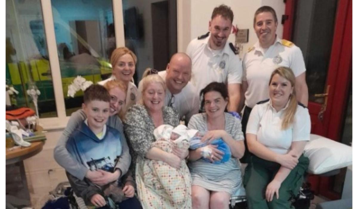 'You couldn't write it' - Chaos and joy as Offaly woman gives birth to ...