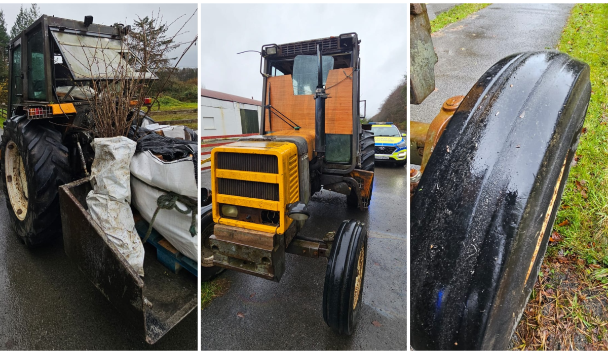 'Was that on Craggy Island?' Tractor stopped by gardai ticks all the ...