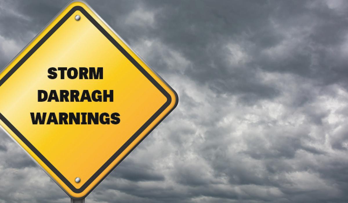 ALERT: Met Eireann issues Storm Darragh Weather Warning for dangerous ...