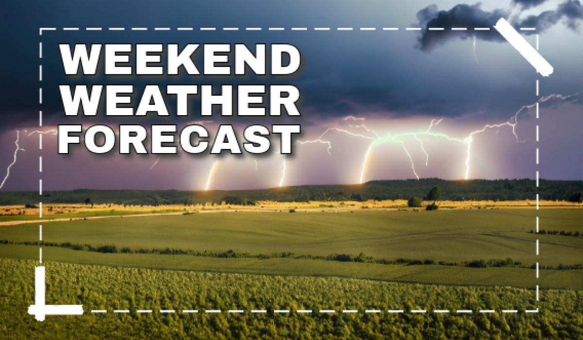 Thunder forecast this weekend as big change on the way for weather in ...