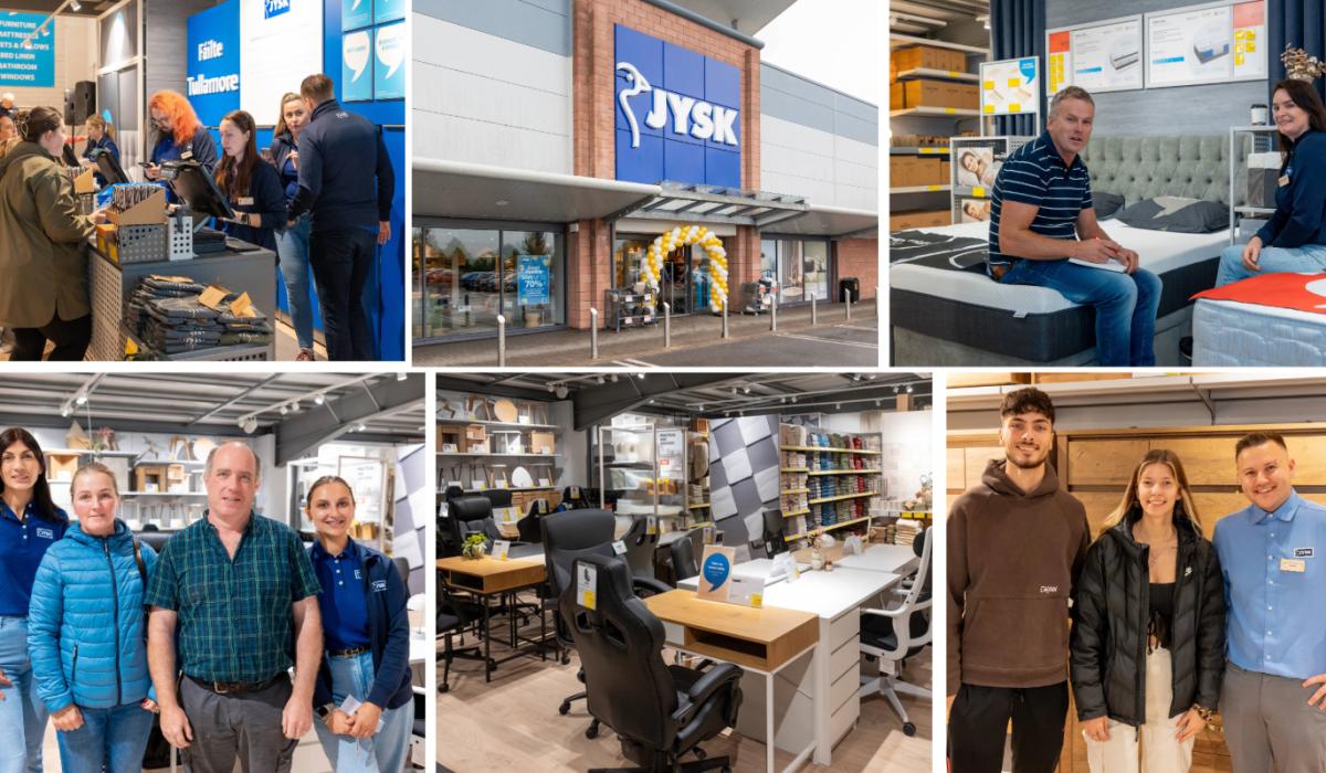 IN PICTURES: Busy first day as new JYSK store opens its doors in ...