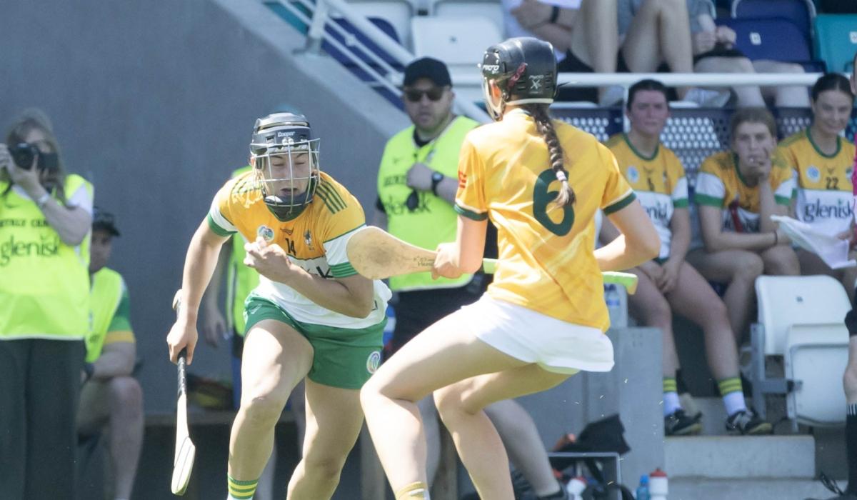 Camogie star flying the Offaly flag proudly in the county's most infamous border hotland ...