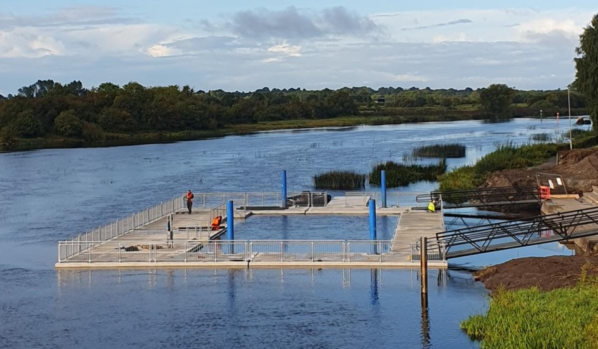 New Offaly outdoor pool is installed in River Shannon - Offaly Live
