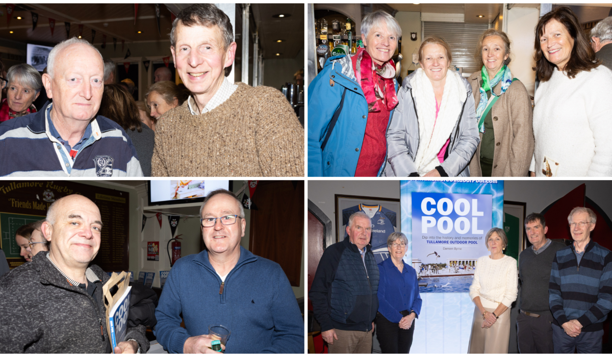 PICTURES: Offaly author launches book telling story of Tullamore's ...