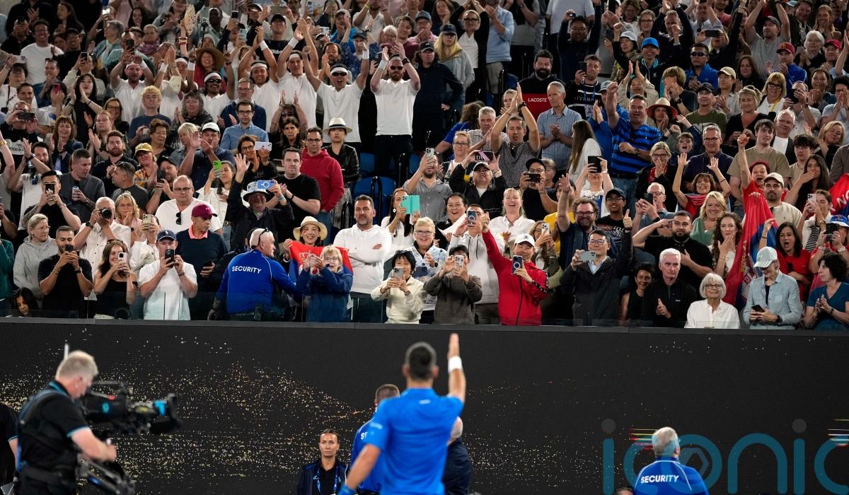 Novak Djokovic backs Danielle Collins’ approach to dealing with ...