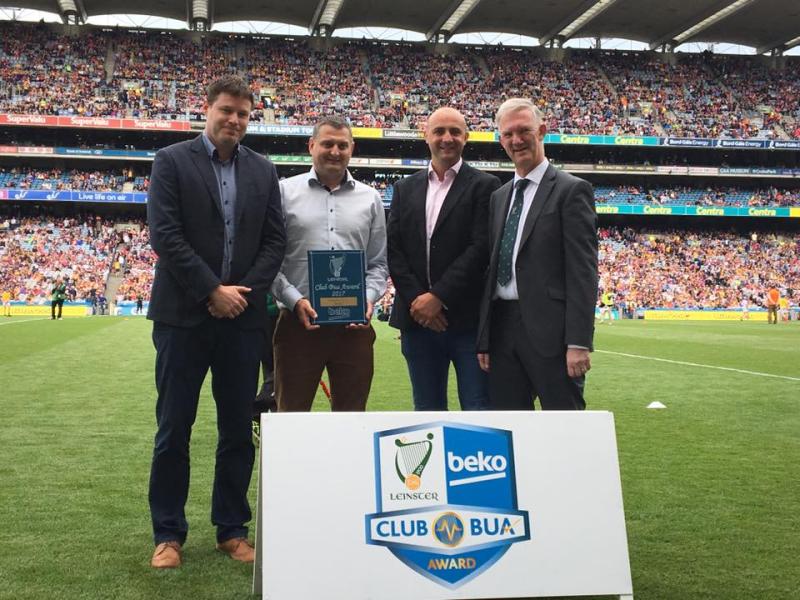 Edenderry GAA receive new award at Croke Park - Offaly Live