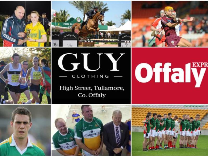 And the winner of the Offaly Sports Star of the Month award for October ...