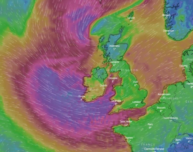Risk to life as Status Red Weather Warning issued for parts of Ireland ...
