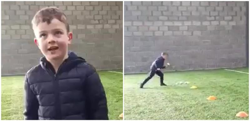 WATCH: Offaly's youngest hurling coach shares some silky skills ...