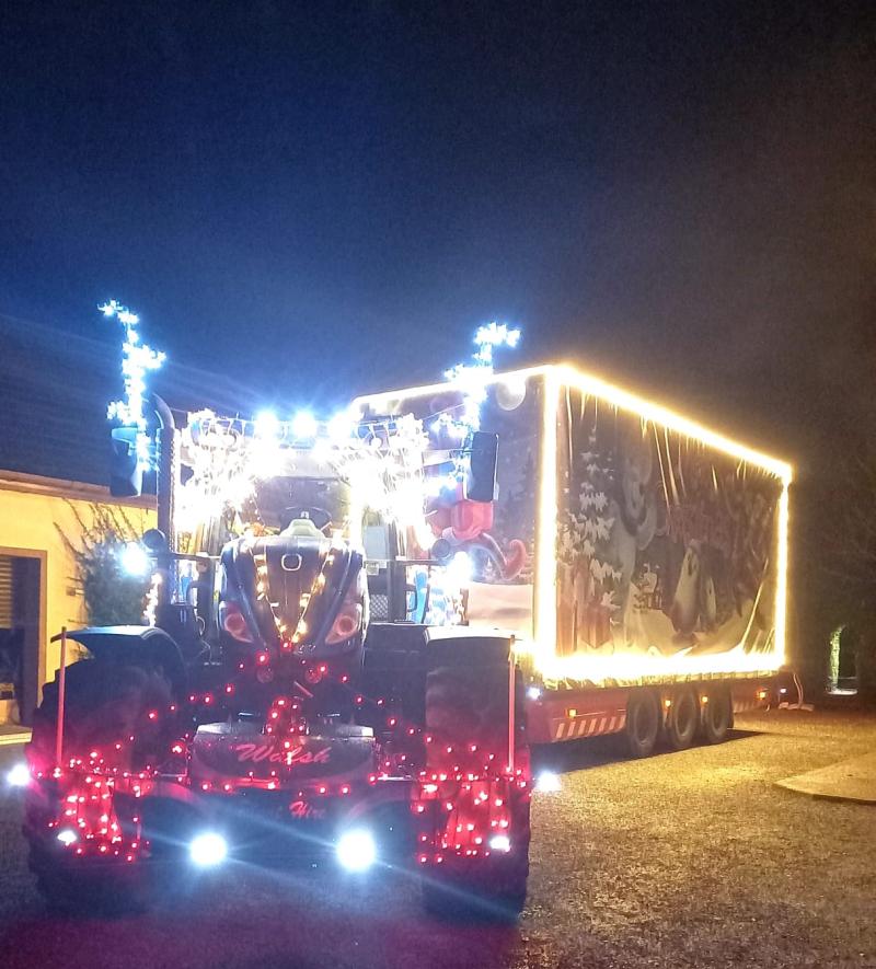 WATCH: Santa's secret tractor truck is on it way to Tullamore! - Offaly ...