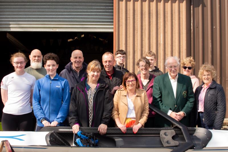 Offaly Rowing Club launch new boat - Offaly Live