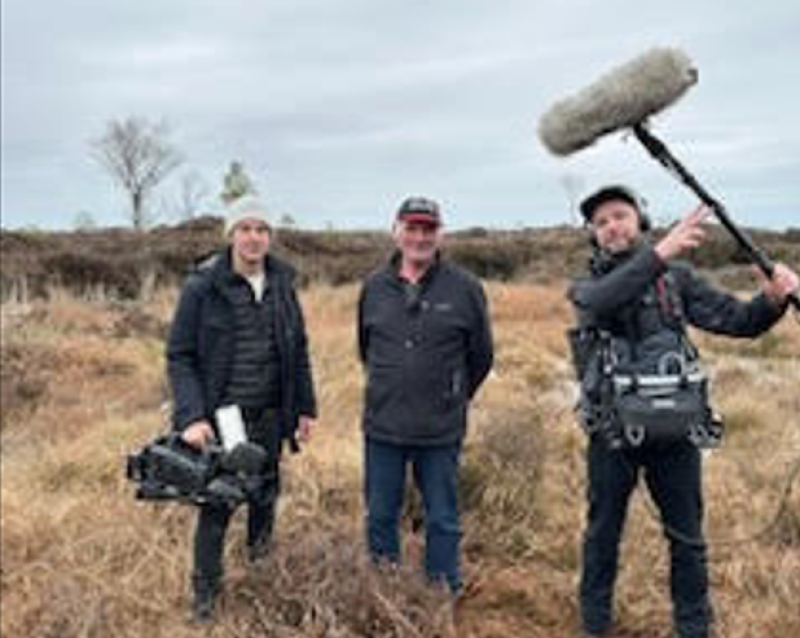German film crew visit bog in Offaly to shoot documentary - Offaly Live