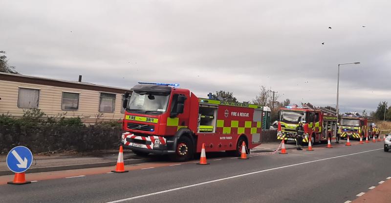 Emergency services called to fires at Offaly halting site - Offaly Live