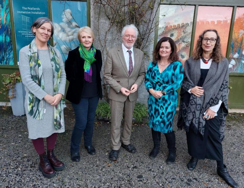 Beauty and fragility of peatlands captured in wonderful Birr Castle art ...